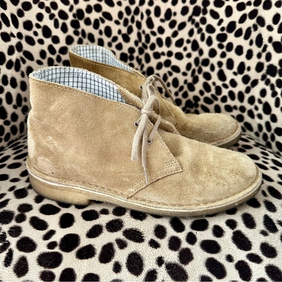 Clarks | Shoes | Clarks Originals Tan Suede Desert Chukka Boots | Poshmark